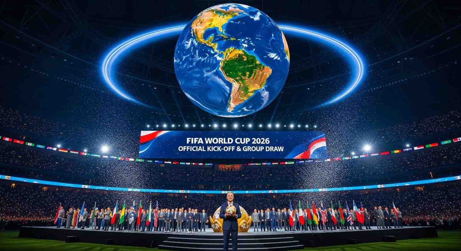 2026 World Cup Official Kick-Off & Massive Group Draw
