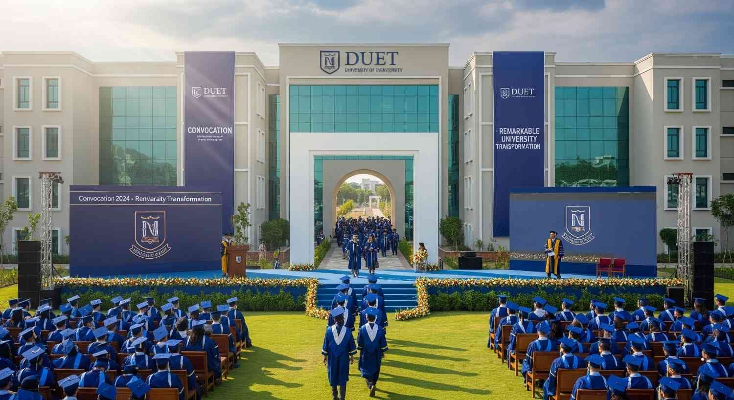 DUET Convocation Remarkable University Transformation