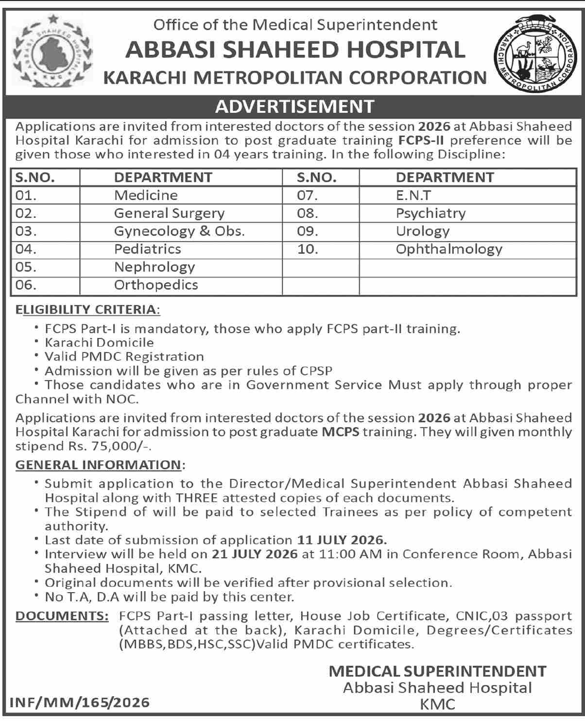 ASH Medical Jobs Latest 2026 apply now